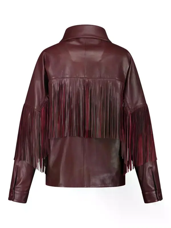 DANCASSAB Taylor Fringed Leather Jacket