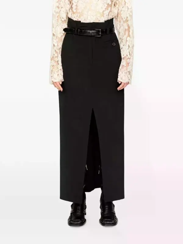 Sea Remi Belted Maxi Skirt