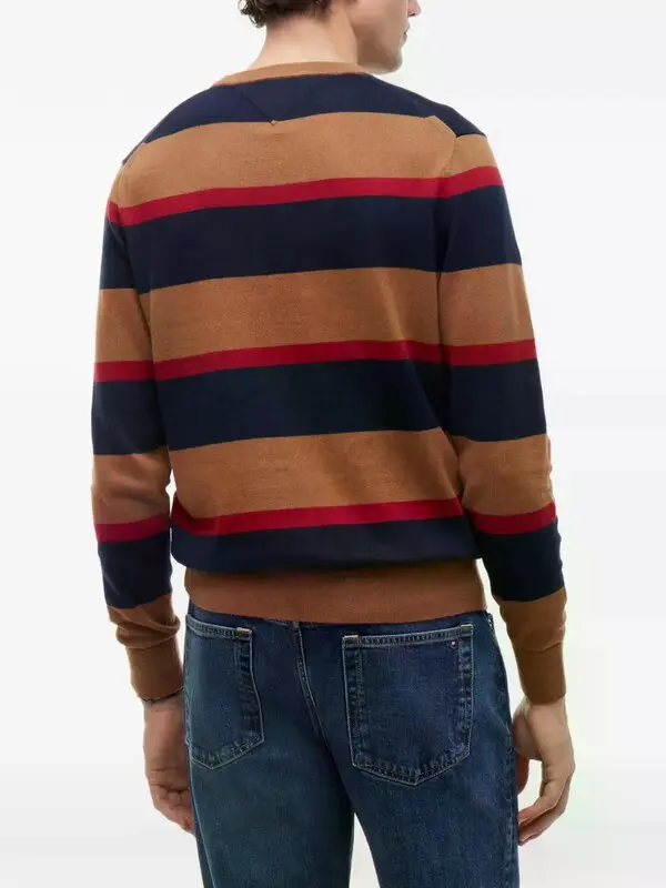 Tommy Hilfiger Striped Crew-neck Sweater