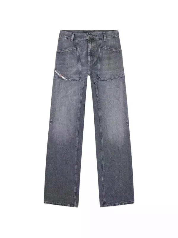 DIESEL® Relaxed Jeans Regular Waist D-zeta - Grey
