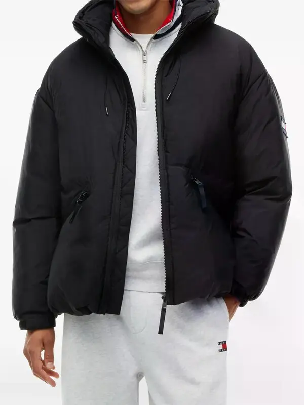 Tommy Hilfiger Logo-patch Hooded Padded Jacket