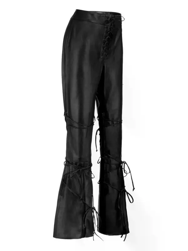 DANCASSAB Melania Leather Trousers