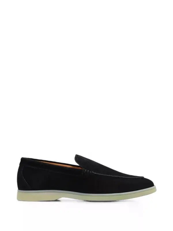 POSA Estate Suede Loafers - Blue