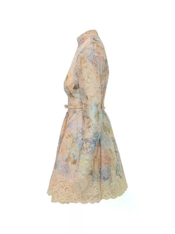 Zimmermann Valiant Panelled Mini Dress