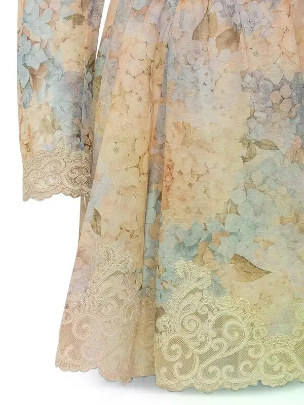 Zimmermann Valiant Panelled Mini Dress