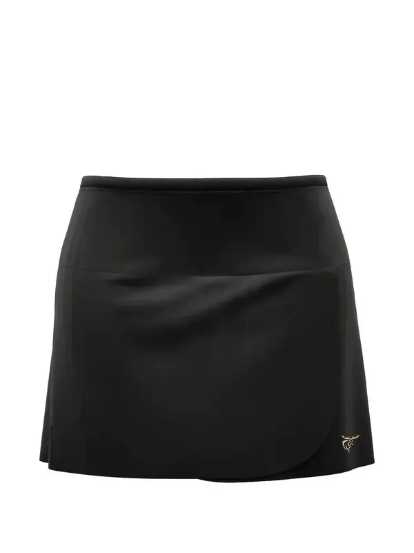 REDELK Logo-print Wrap Mini Skirt