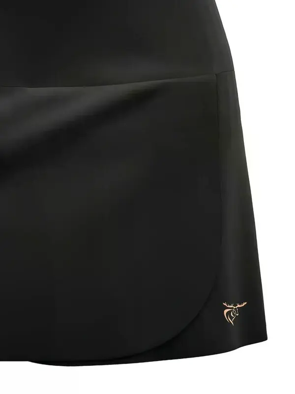 REDELK Logo-print Wrap Mini Skirt