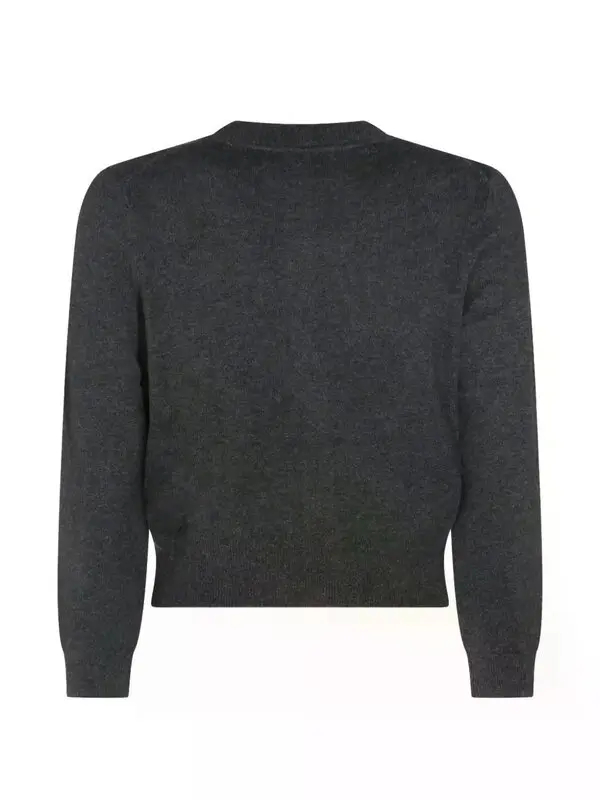 MARANT ETOILE Lona Logo-embroidered Cardigan