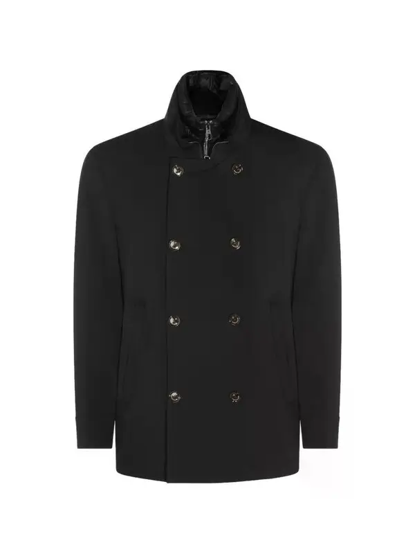 MONTECORE Double-breasted High-neck Coat