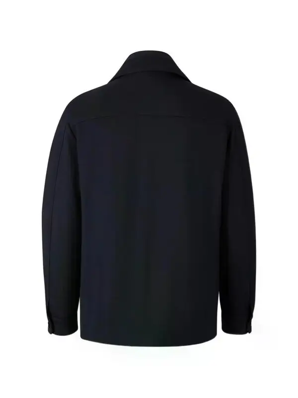 MOORER Quilted-insert Button-up Jacket