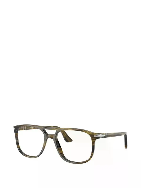 Persol Greta Pilot-frame Glasses - Green