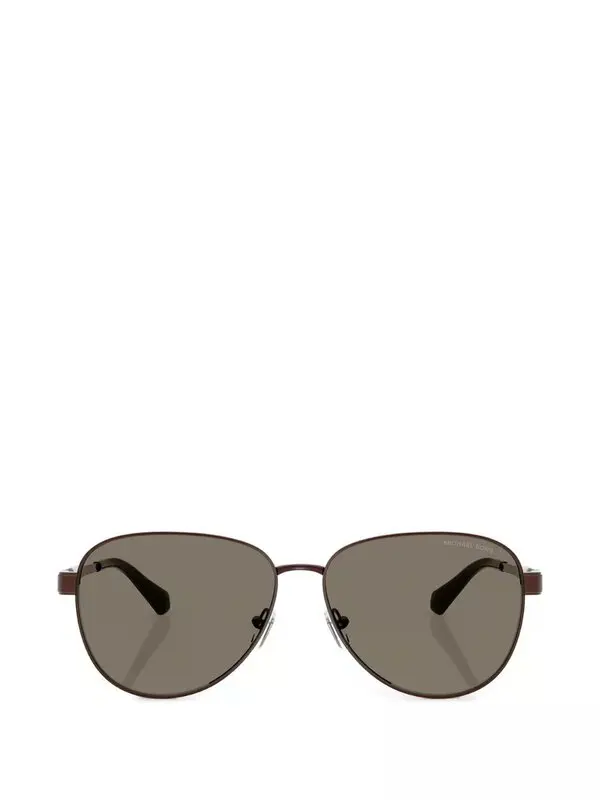 Michael Kors Biarritz Pilot-frame Sunglasses - Brown