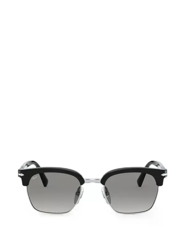 Persol Browline-frame Sunglasses - Black