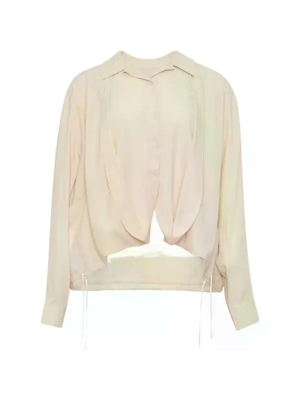 LITKOVSKA Layered Tucked-hem Blouse