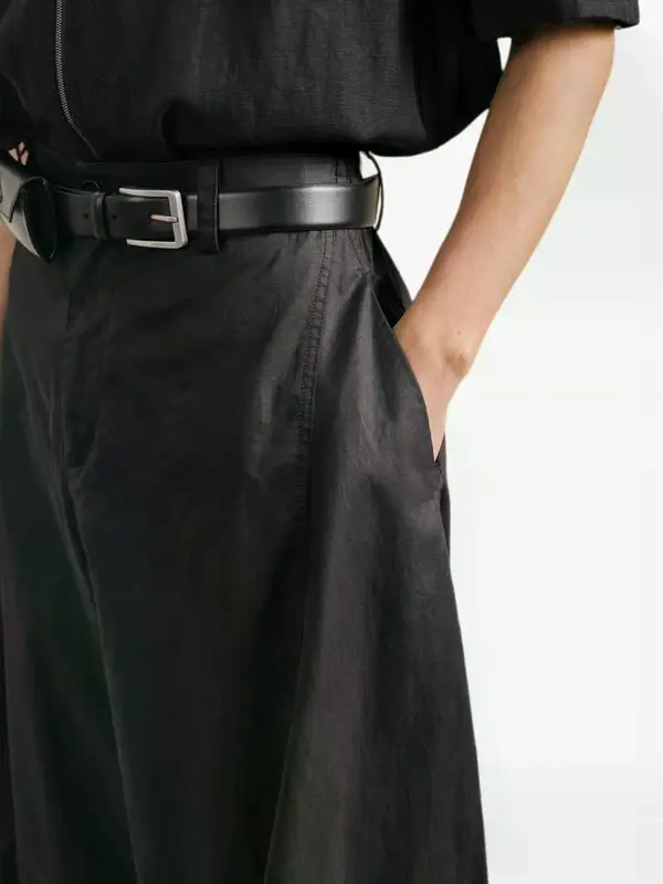 CROQUIS Patch-pocket Wide-leg Trousers
