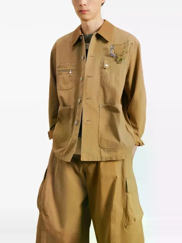 CROQUIS Button-up Shirt Jacket