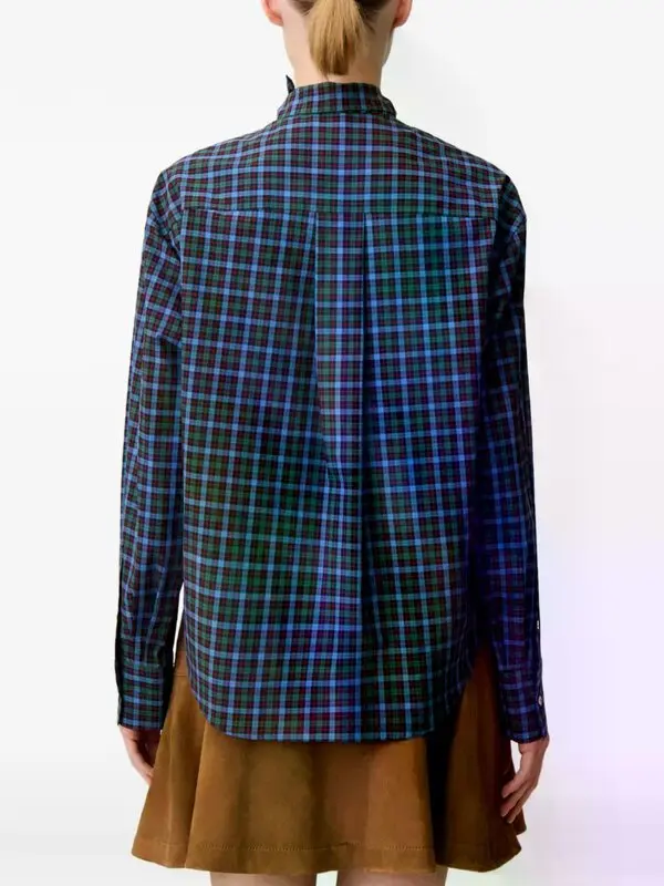 Claudie Pierlot Poplin Tie-neck Shirt