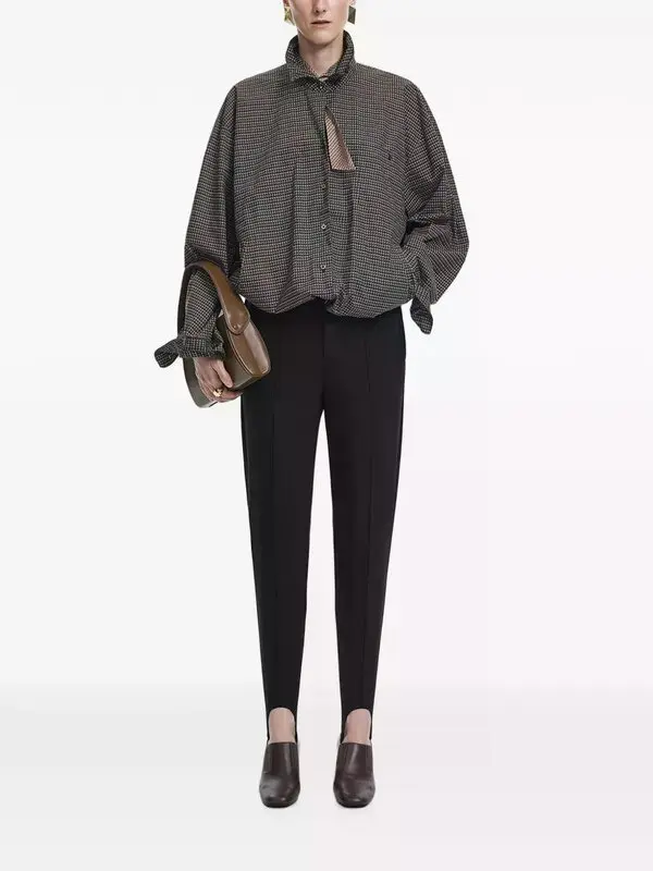 JNBY Geometric-print Oversized Shirt