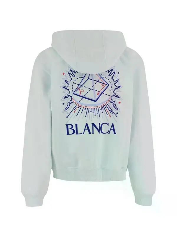 Casablanca Celestial Pyramid Zip-up Hoodie
