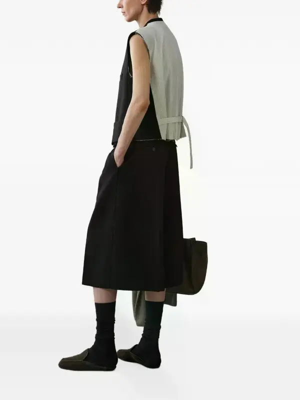 LESS Pinstripe-panel Tailored Vest