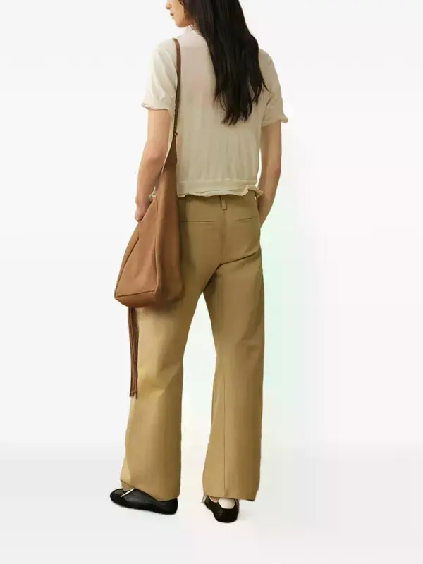 LESS Raw-edge Short-sleeved Cardigan