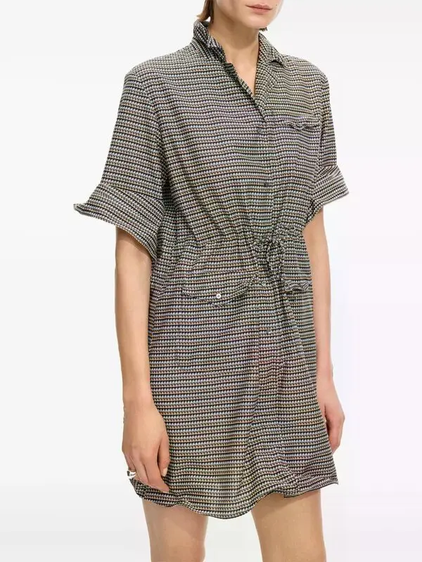 JNBY Geometric-print Mini Dress