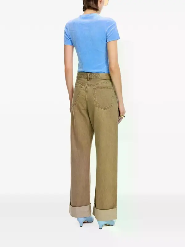 JNBY Straight-leg Turn-up Jeans