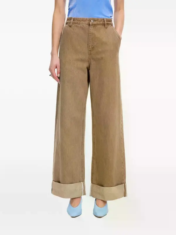 JNBY Straight-leg Turn-up Jeans