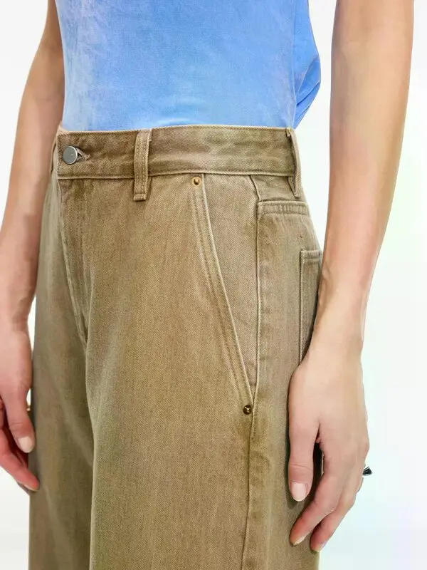 JNBY Straight-leg Turn-up Jeans