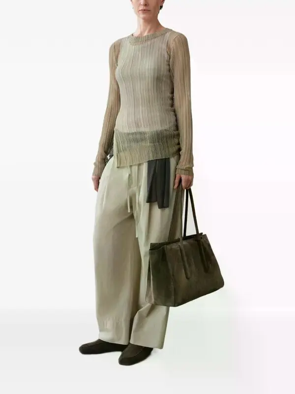 LESS Button-detail Sweater