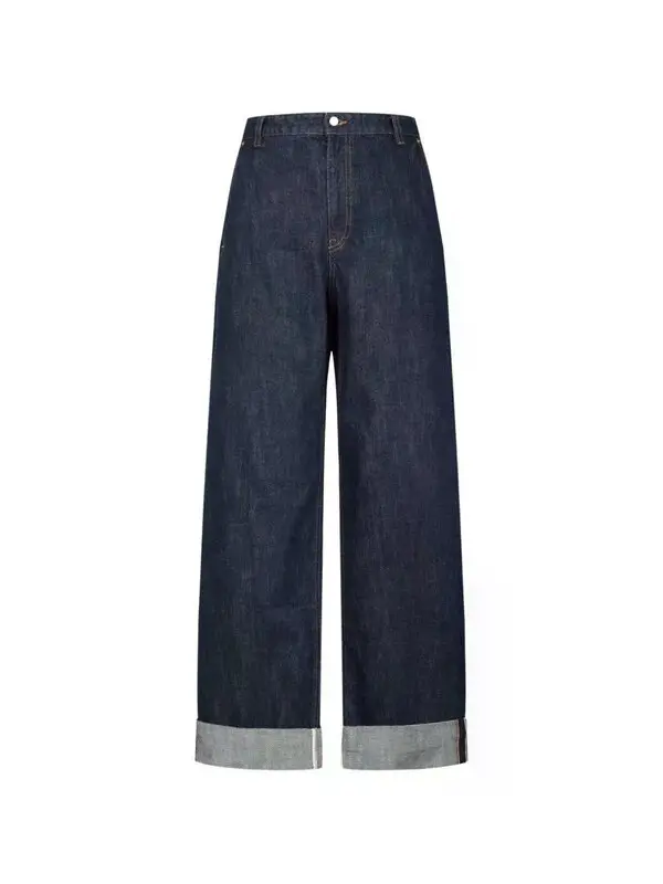 JNBY Straight-leg Turned-up Jeans