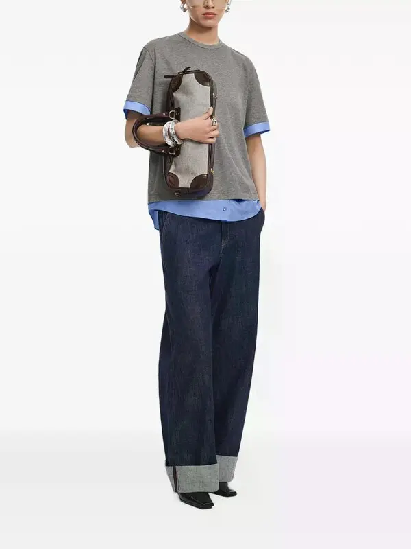 JNBY Straight-leg Turned-up Jeans