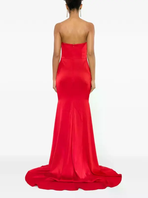 Alex Perry Strapless Fishtail Gown