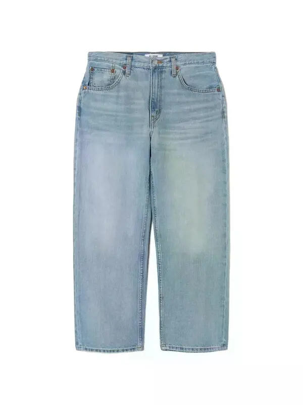 RE/DONE Ollie Straight-leg Jeans - Blue