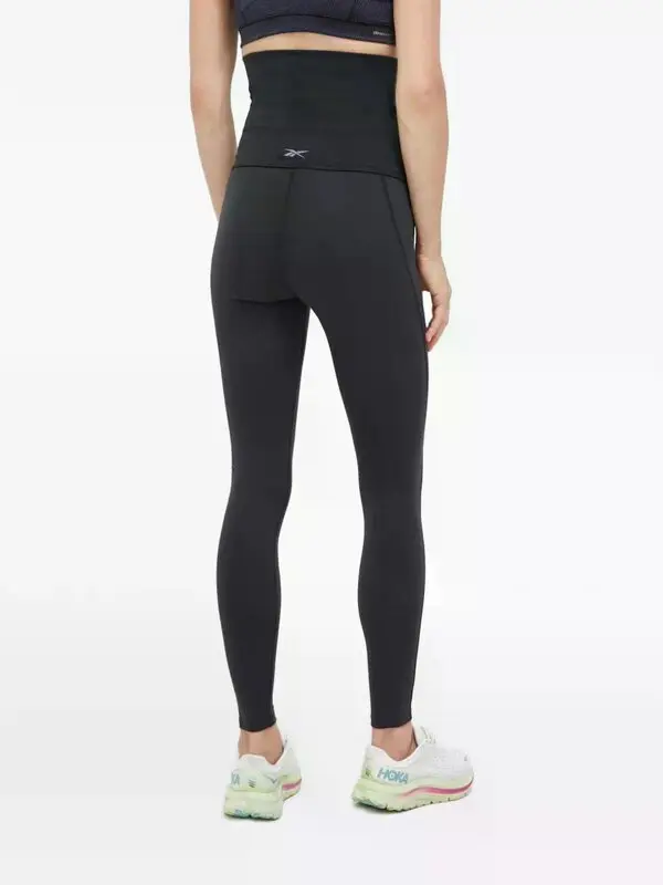 REEBOK Lux Maternity Logo-print Trousers