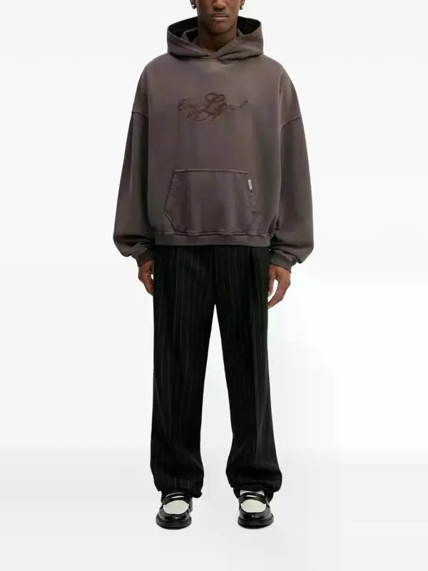 REPRESENT Embroidered Hooded Sweatshirt