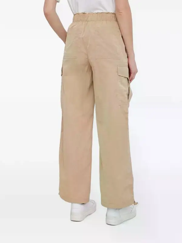 Sisley Elasticated-waist Cargo Pants