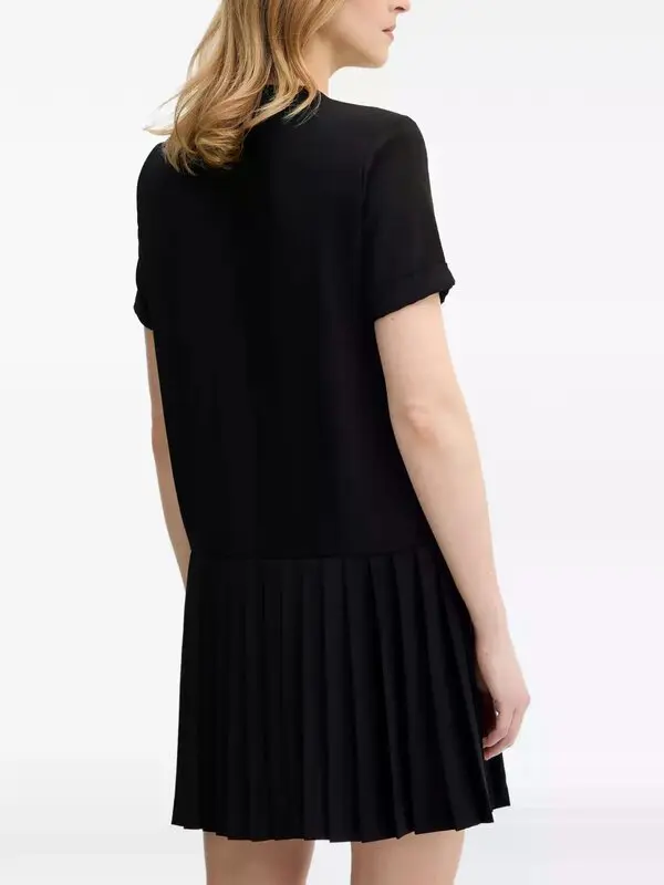 SILVIAN HEACH Scarf-detail Pleated Mini Dress