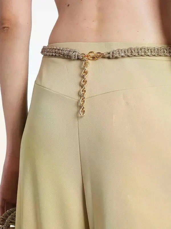 HIBOURAMA Bea Pleated Wide-leg Trousers