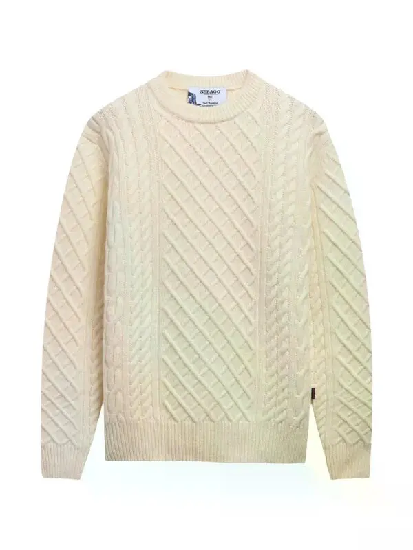SEBAGO Flemish Irish Cable-knit Sweater