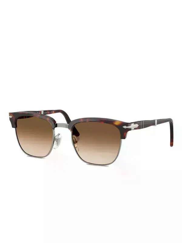 Persol Square-frame Sunglasses - Brown