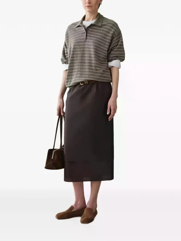 LESS Striped Wool Polo