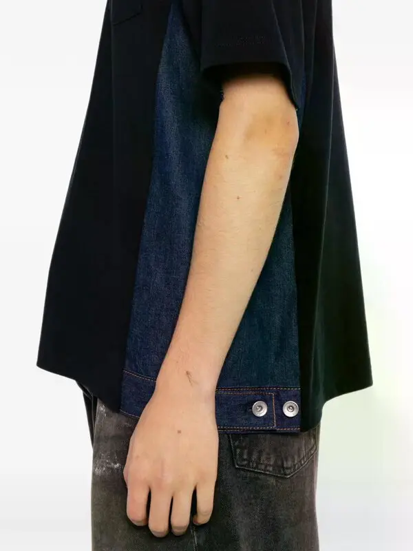 Sacai Denim X Cotton T-shirt