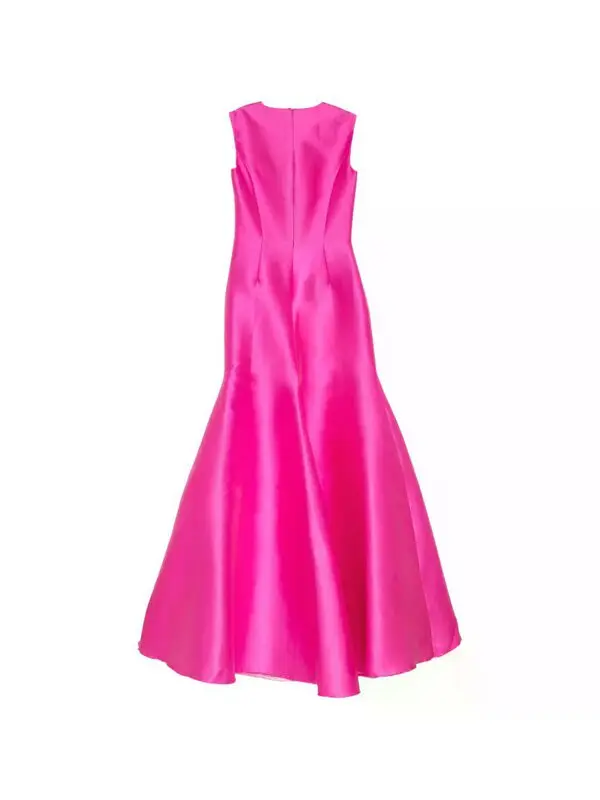 ISABEL SANCHIS Ruched Fishtail Gown
