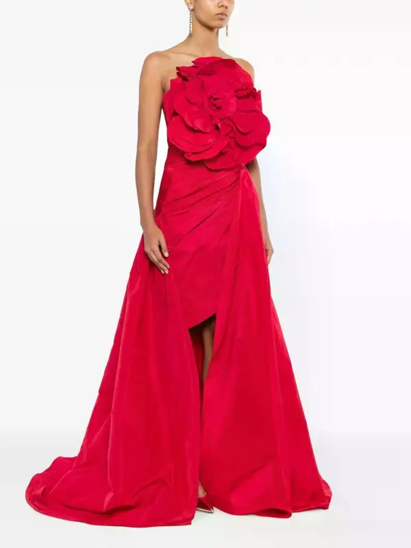 Pamella Roland Taffeta Gown