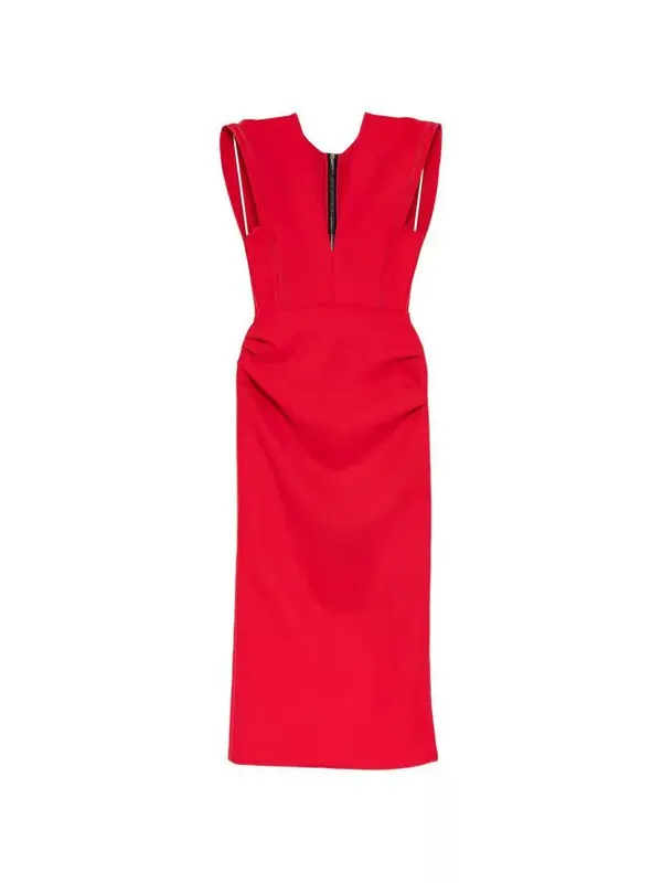 Maticevski Wingtip Dress - Red