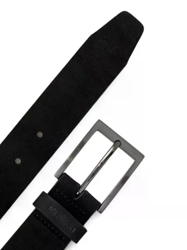 STRELLSON Suede Belt - Black