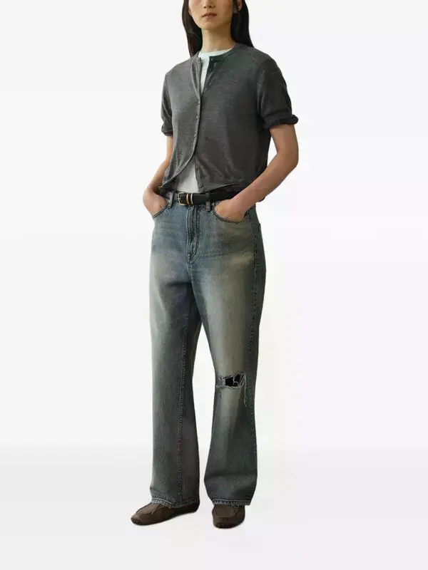 LESS Short-sleeved Cardigan