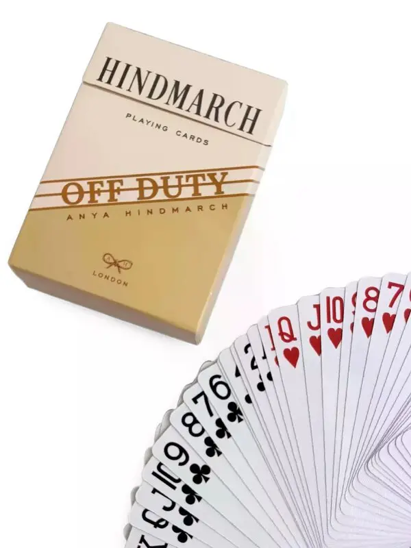 ANYA HINDMARCH Off Duty Playing Cards