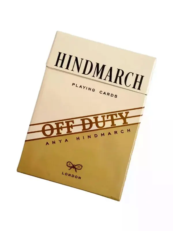 ANYA HINDMARCH Off Duty Playing Cards - Yellow